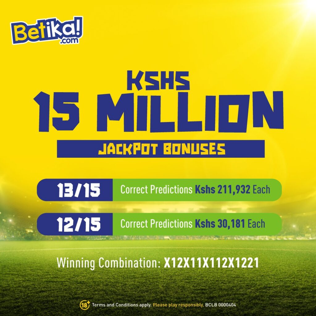 Betika Midweek Jackpot Predictions Archives - Goal Goal Tips